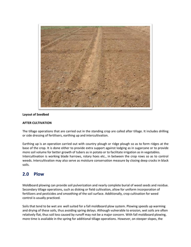 Tillage practices a guide | PDF