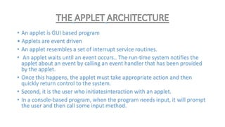 Till applet skeleton | PPT