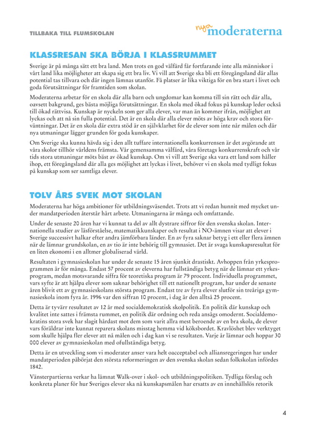 Tillbaka till flumskolan | PDF | Education