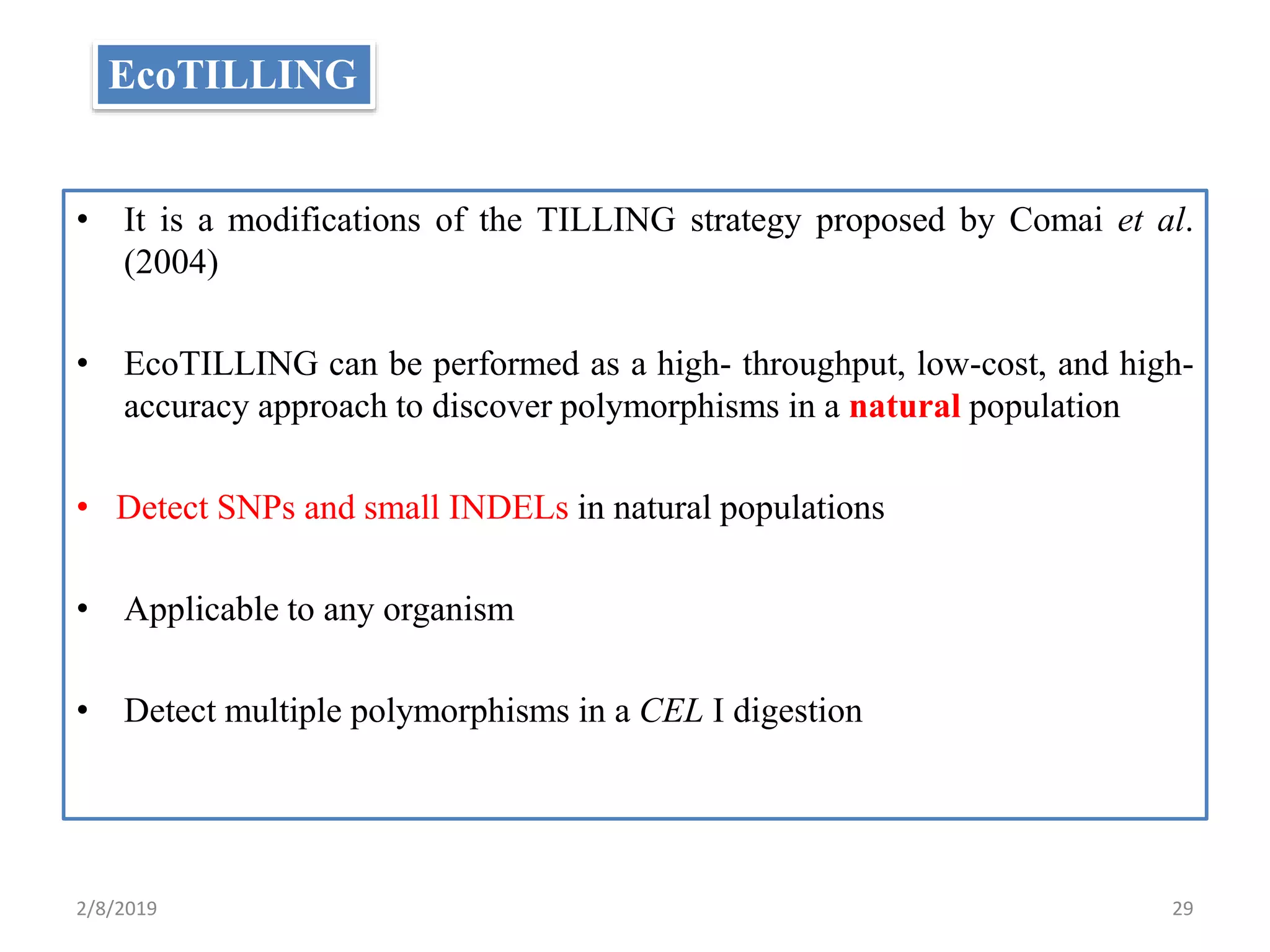 Tilling and eco tilling | PPTX