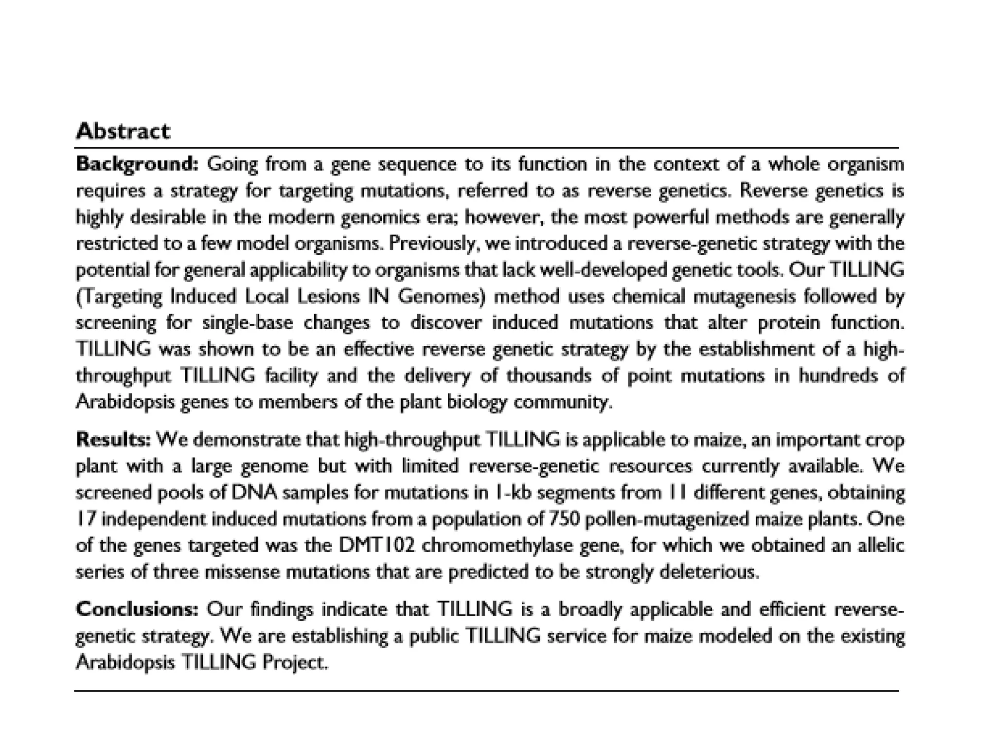 Tilling and Ecotilling for crop improvement | PPTX