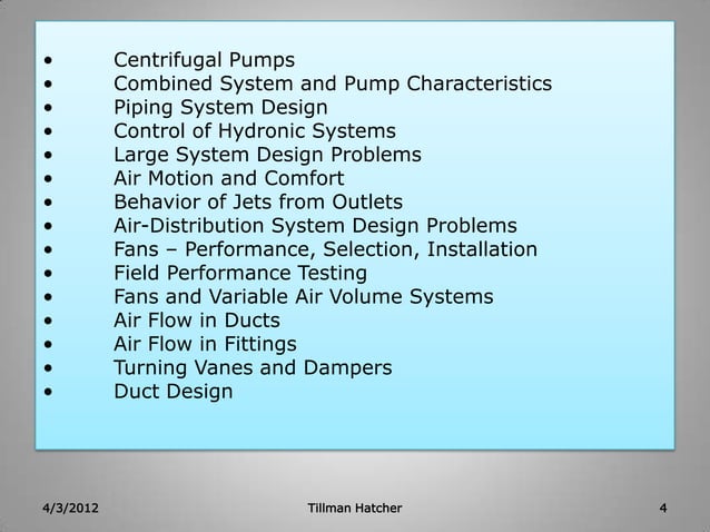 Engineering HVAC | PPT