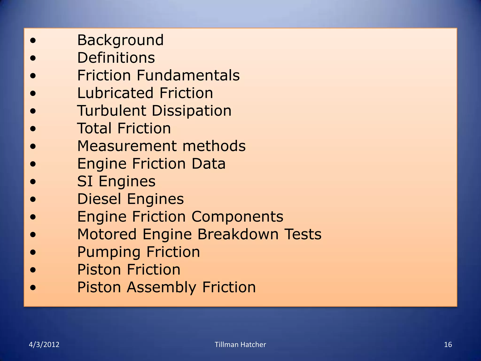 Internal Combustion Engine Design | PPTX