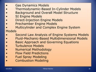 Internal Combustion Engine Design | PPTX