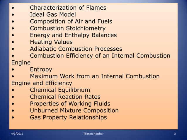 Internal Combustion Engine Design | PPTX | Chemistry | Science