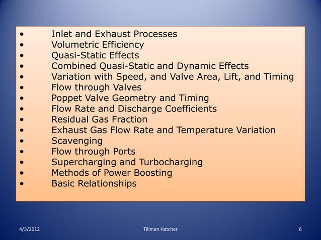 Internal Combustion Engine Design | PPTX | Chemistry | Science