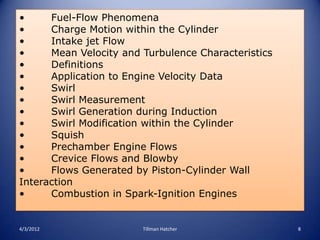 Internal Combustion Engine Design | PPTX
