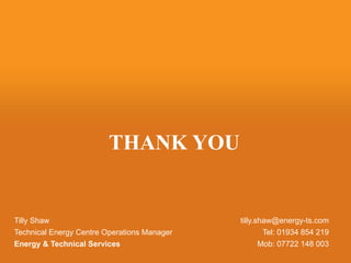 Tilly shaw ets quick wins breakfast 21 nov 2017 | PPT