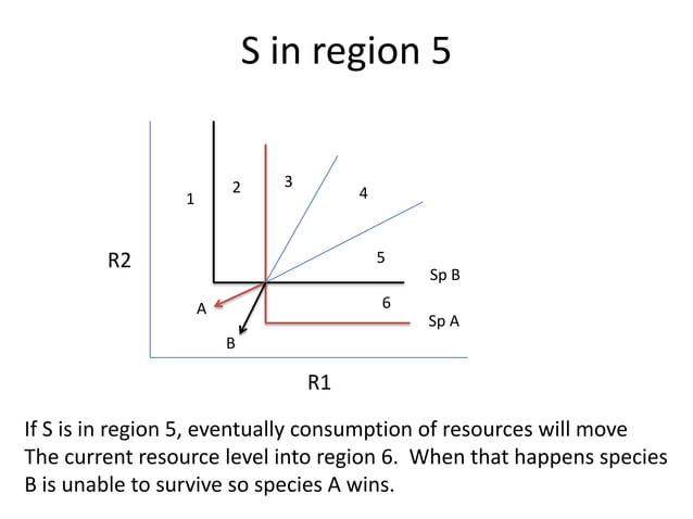 Tilman's Model of Competition For Two Resources | PPTX