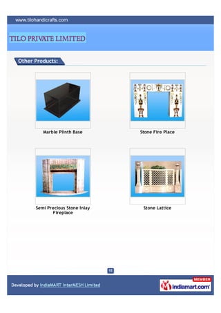 Tilo Private Limited, Udaipur, Marble Stone Handicrafts | PDF