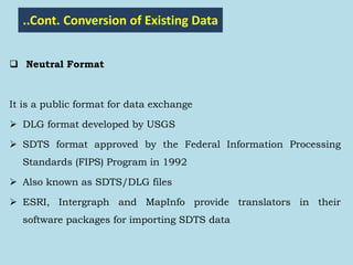 Conversion of Existing Data | PPTX