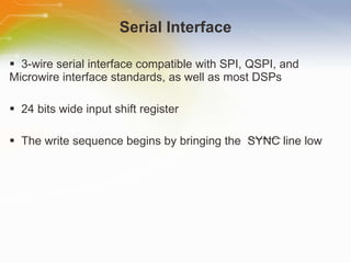 Low-Power DAC8564 | PPT