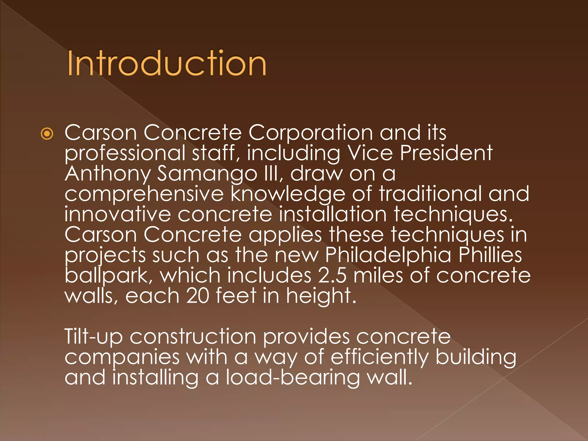 Tilt-Up - A New Trend in Concrete Installation | PPTX