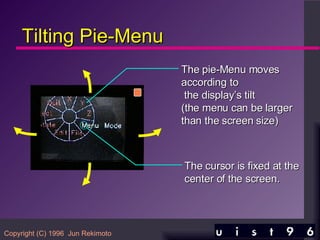 Tilting Operations for Small Screen Interfaces | PPT