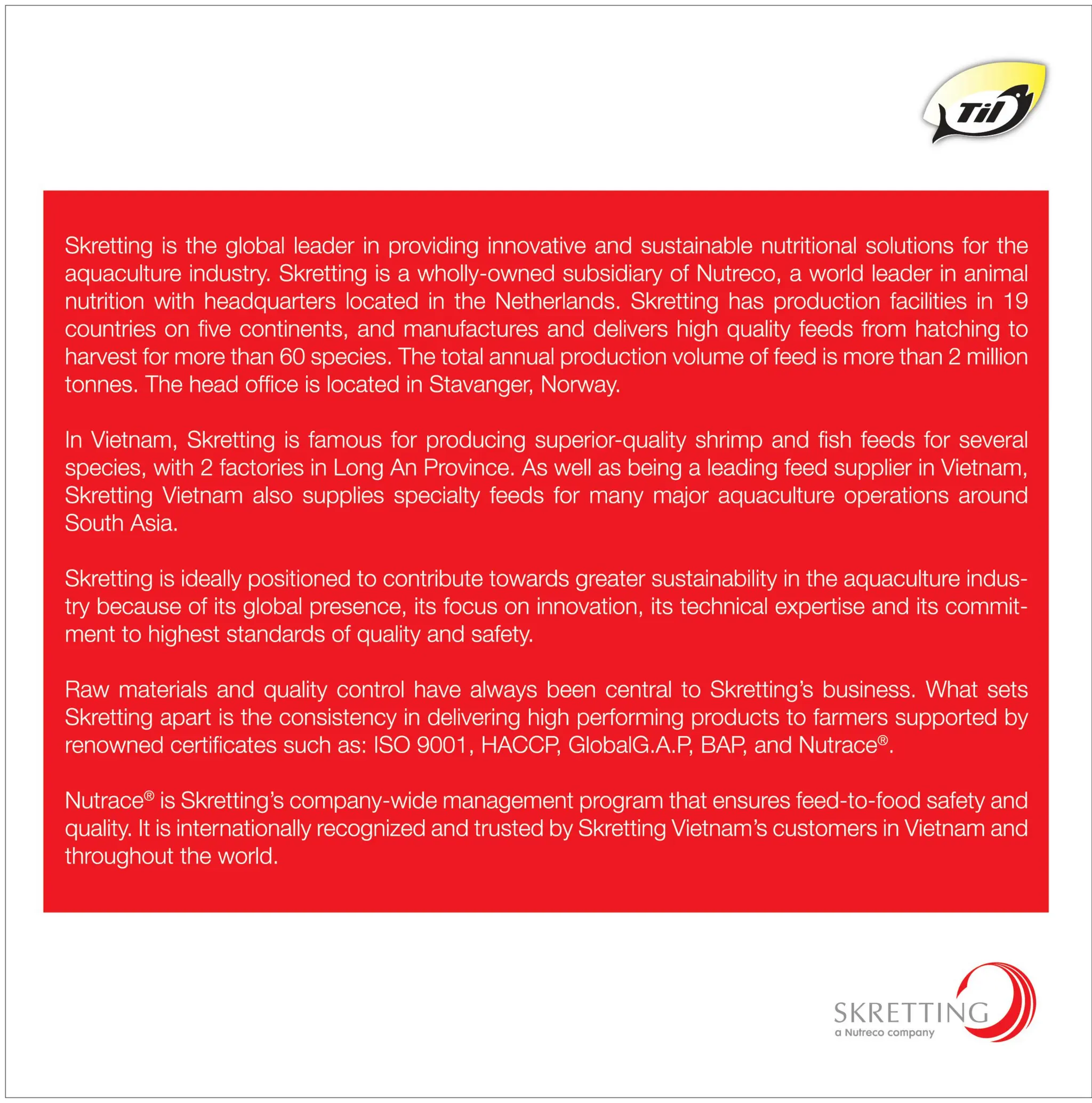 TIL - innovative feed solution for tilapia | PDF