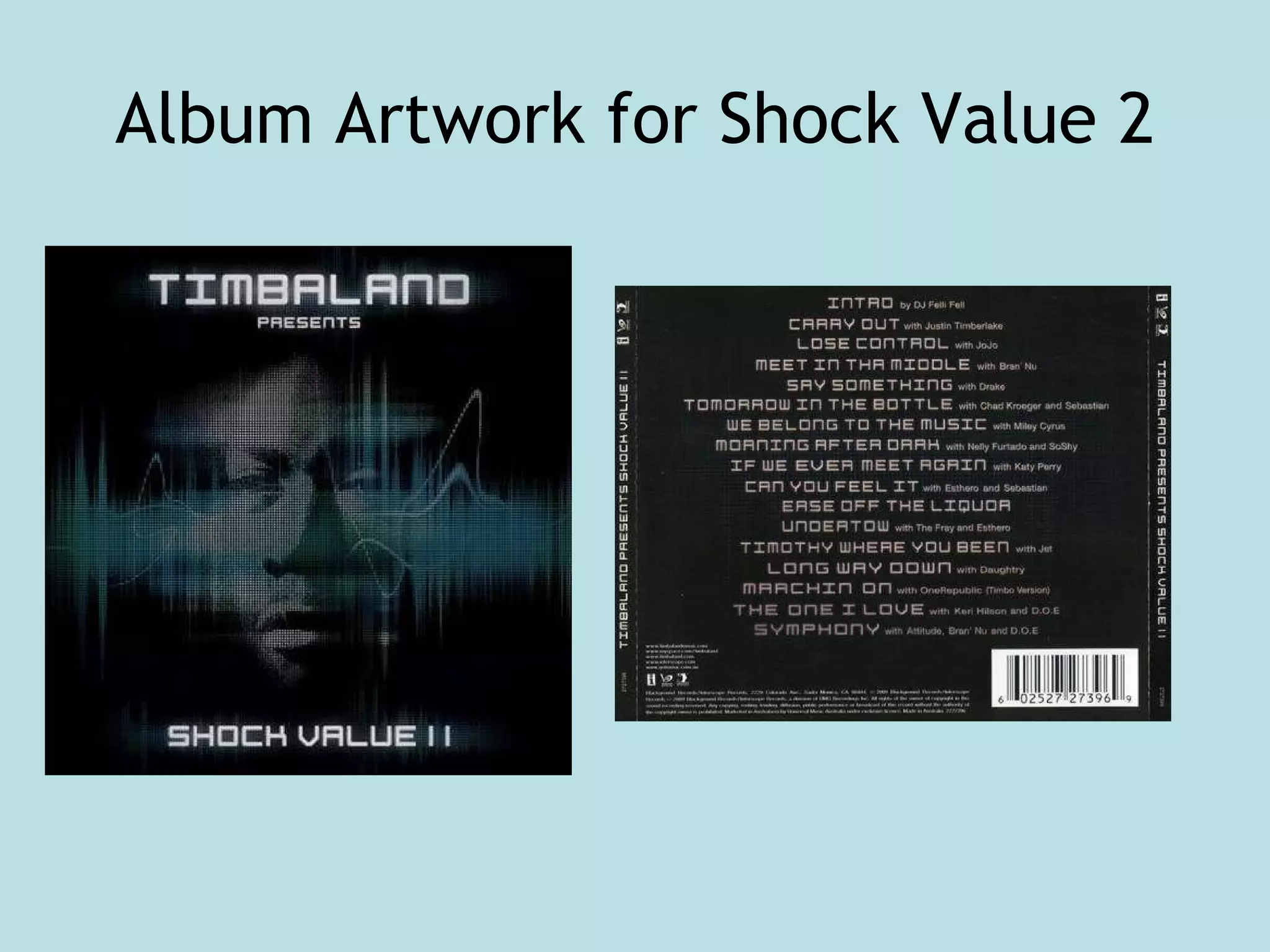 Timbaland album release | PPT