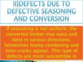 Timber and its theory | PPSX | Woodworking | Arts and Crafts