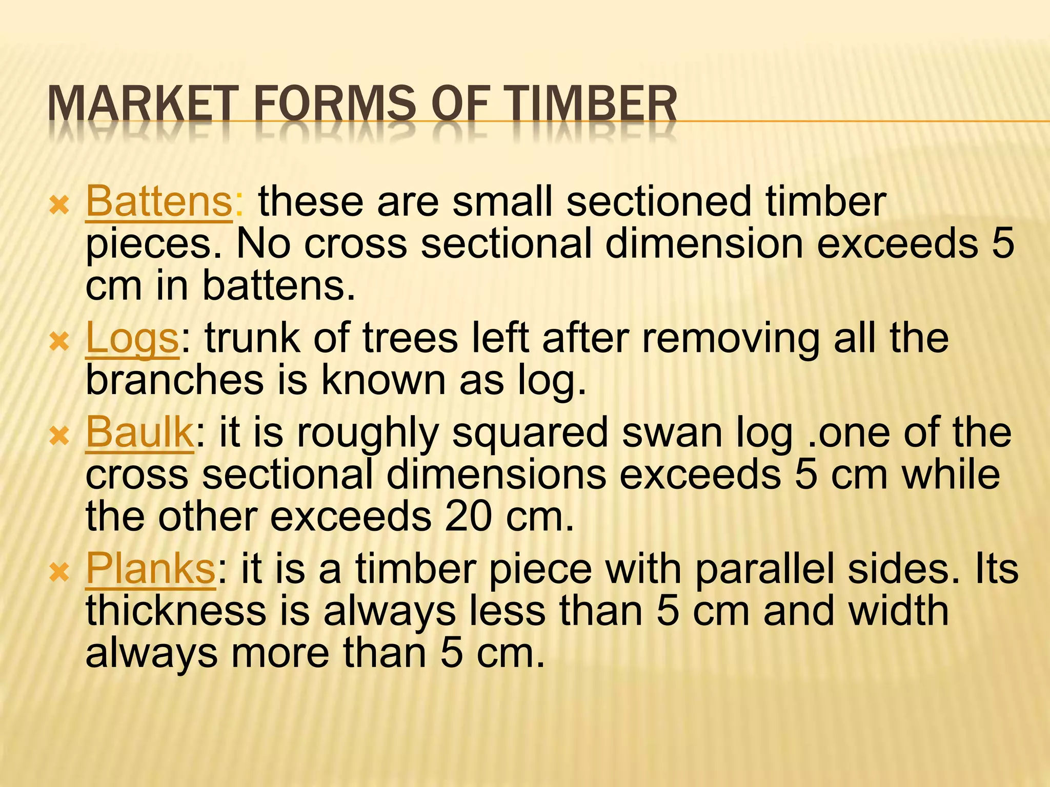 Timber | PPTX
