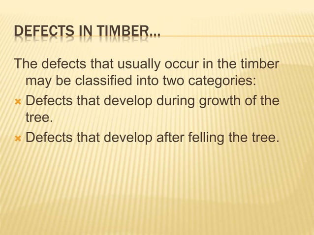Timber | PPTX | Woodworking | Arts and Crafts