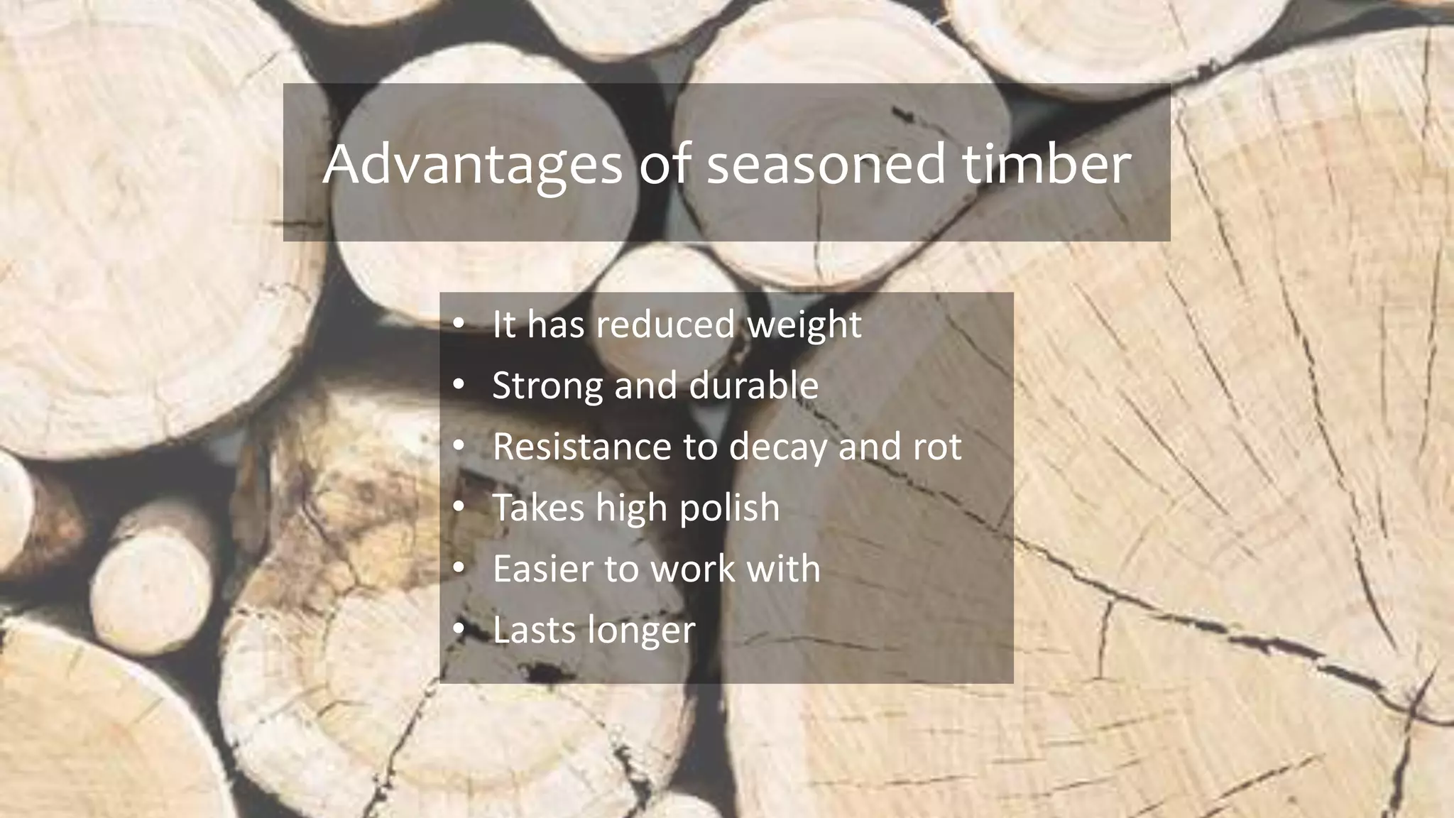 Timber- Building material | PPTX