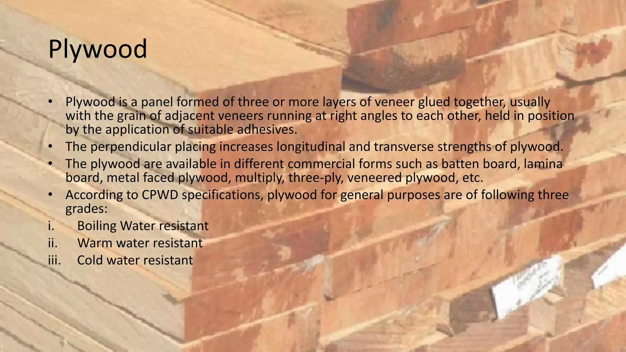 Timber- Building material | PPTX