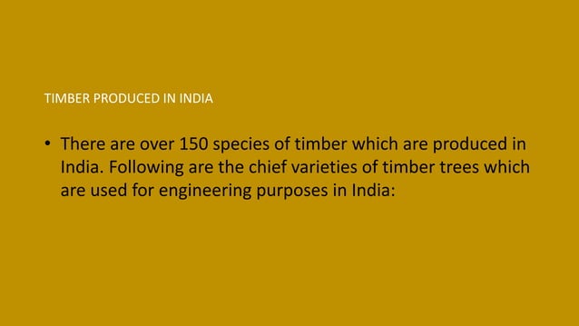 Timber- Building material | PPTX | Woodworking | Arts and Crafts