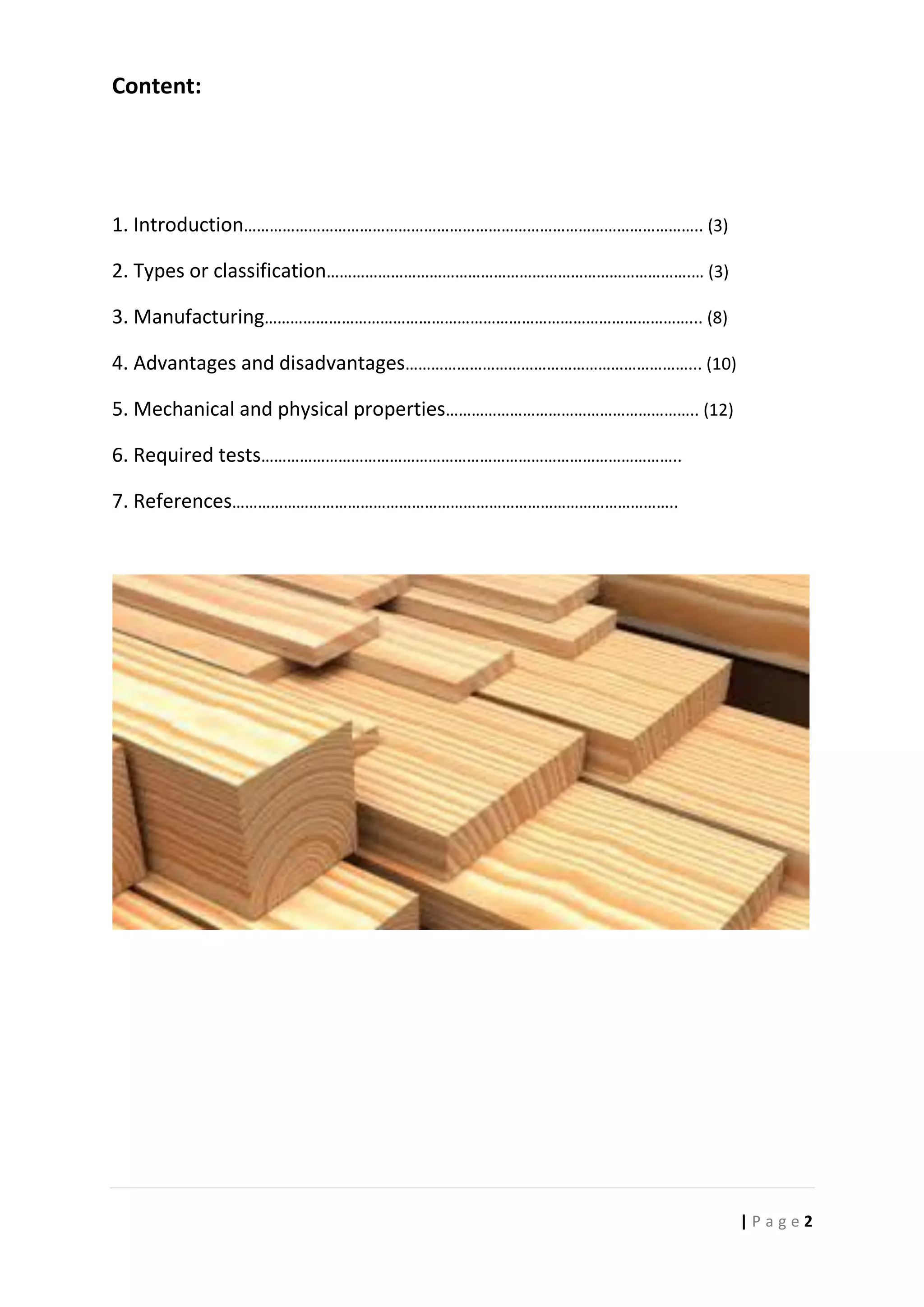 Timber classification and properties | PDF