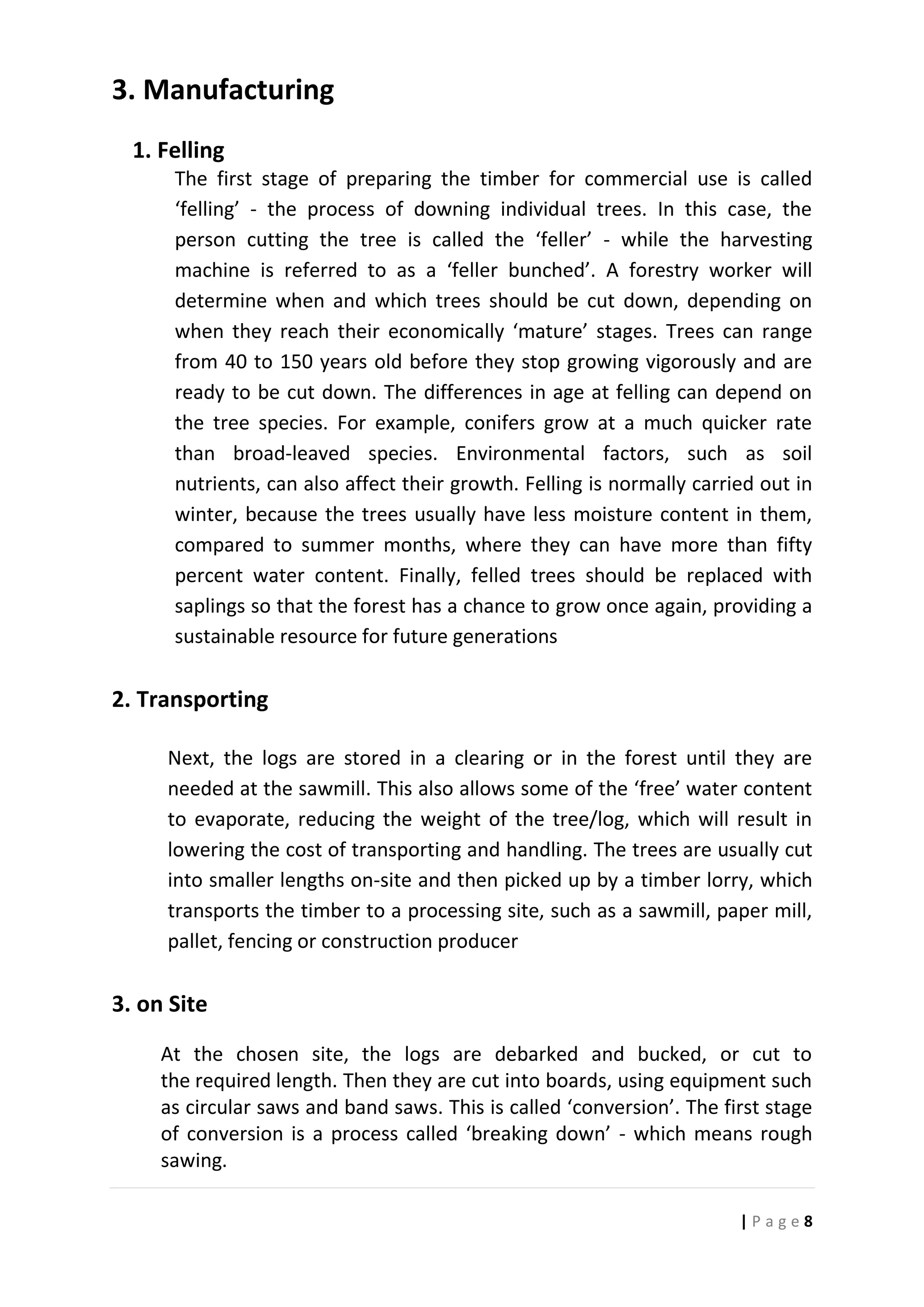 Timber classification and properties | PDF