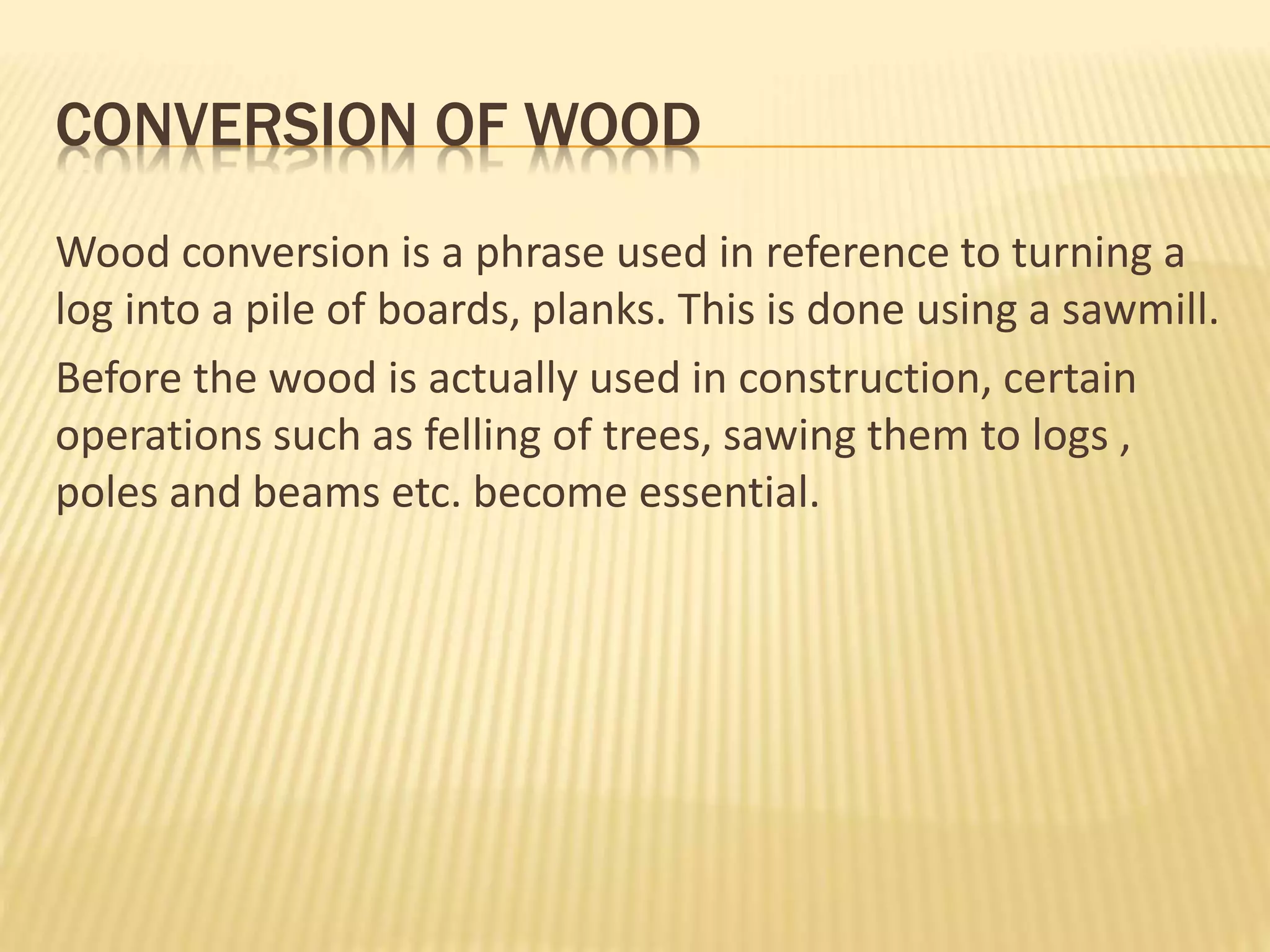 Timber | PPT