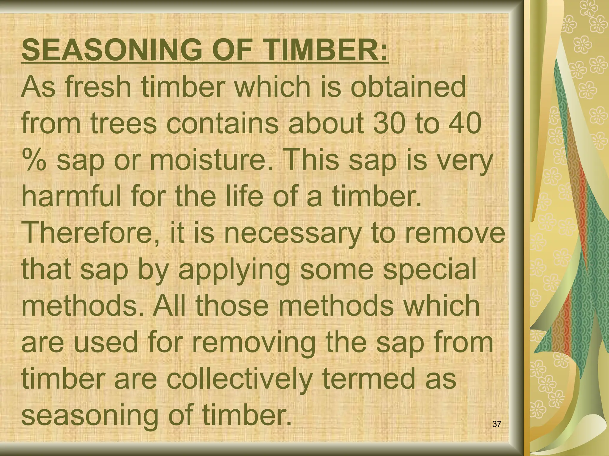 TIMBER DETAILS, Varity, Categories, .pptx