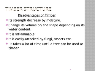 introduction to timber building for engineering | PPTX | Woodworking ...
