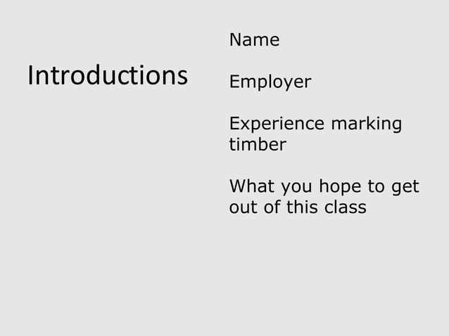 Timber Marking for Loggers | PPT | Woodworking | Arts and Crafts