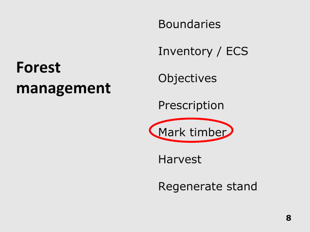 Timber Marking for Loggers | PPT | Woodworking | Arts and Crafts