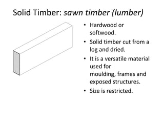 Timber material | PPTX