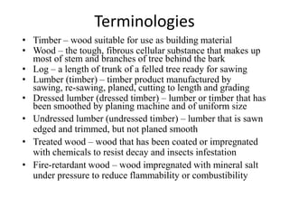 Timber material | PPT