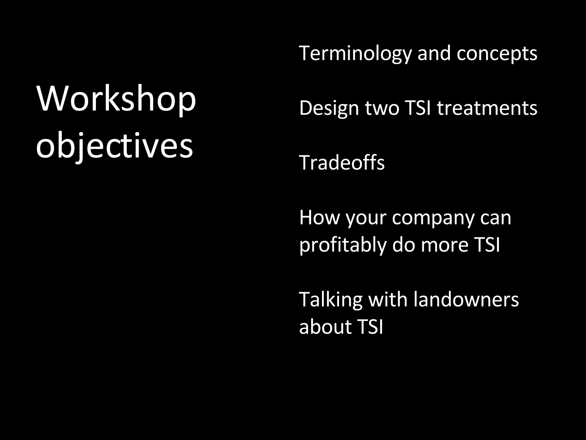 Timber Stand Improvement | PPT