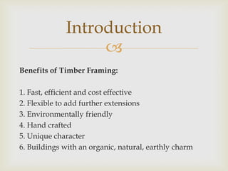 Timber structure | PPTX