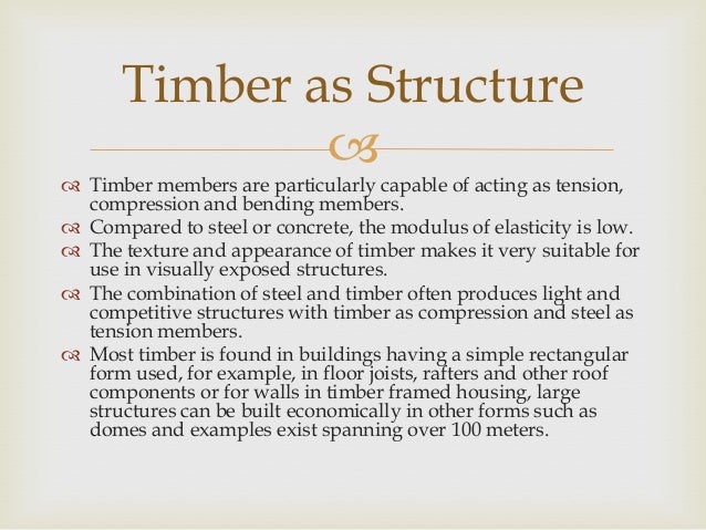 Timber structure