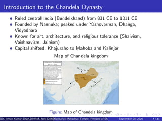 Kandariya Mahadeva Temple: Pinnacle of Shaivite Architecture in the ...
