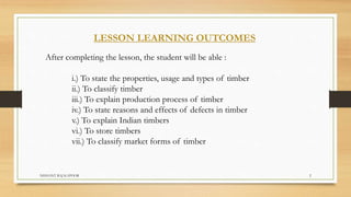 Timber by nishant raj kapoor | PPTX