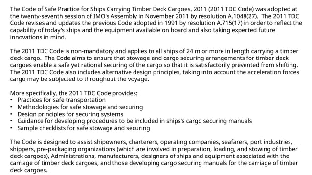 Timber deck cargoes hazards and code.pptx