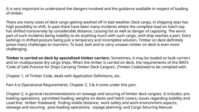 Timber deck cargoes hazards and code.pptx