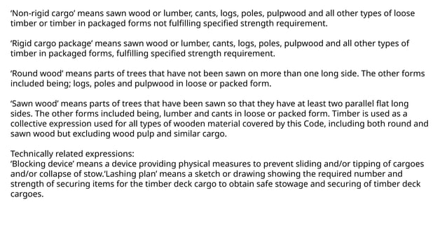 Timber deck cargoes hazards and code.pptx