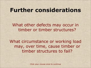Timber Defects | PPT
