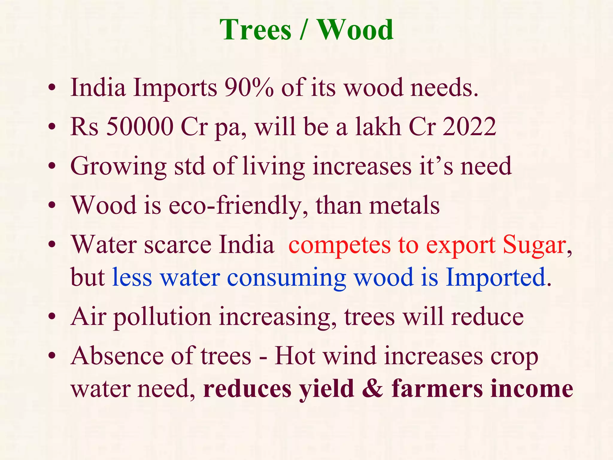 Timber Development Board of India Required under MoAFW, Ministry of ...