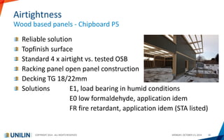 Airtightness and vapour control layer products - SpanoTech | PDF ...