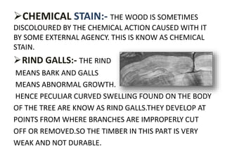 Timber DEFECTS | PPTX