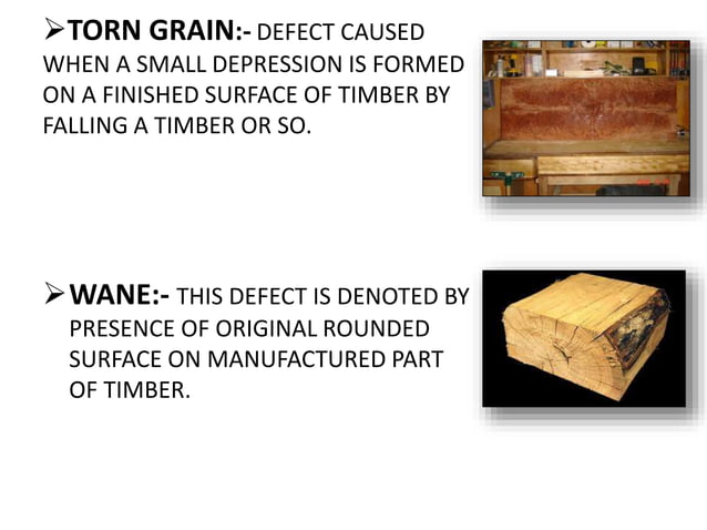 Timber DEFECTS