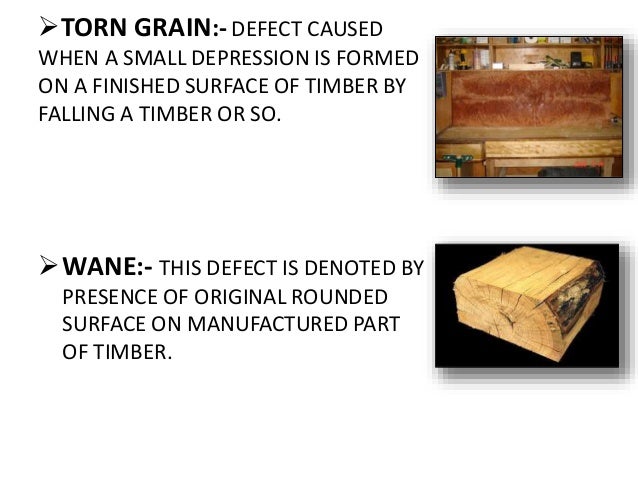 Timber DEFECTS