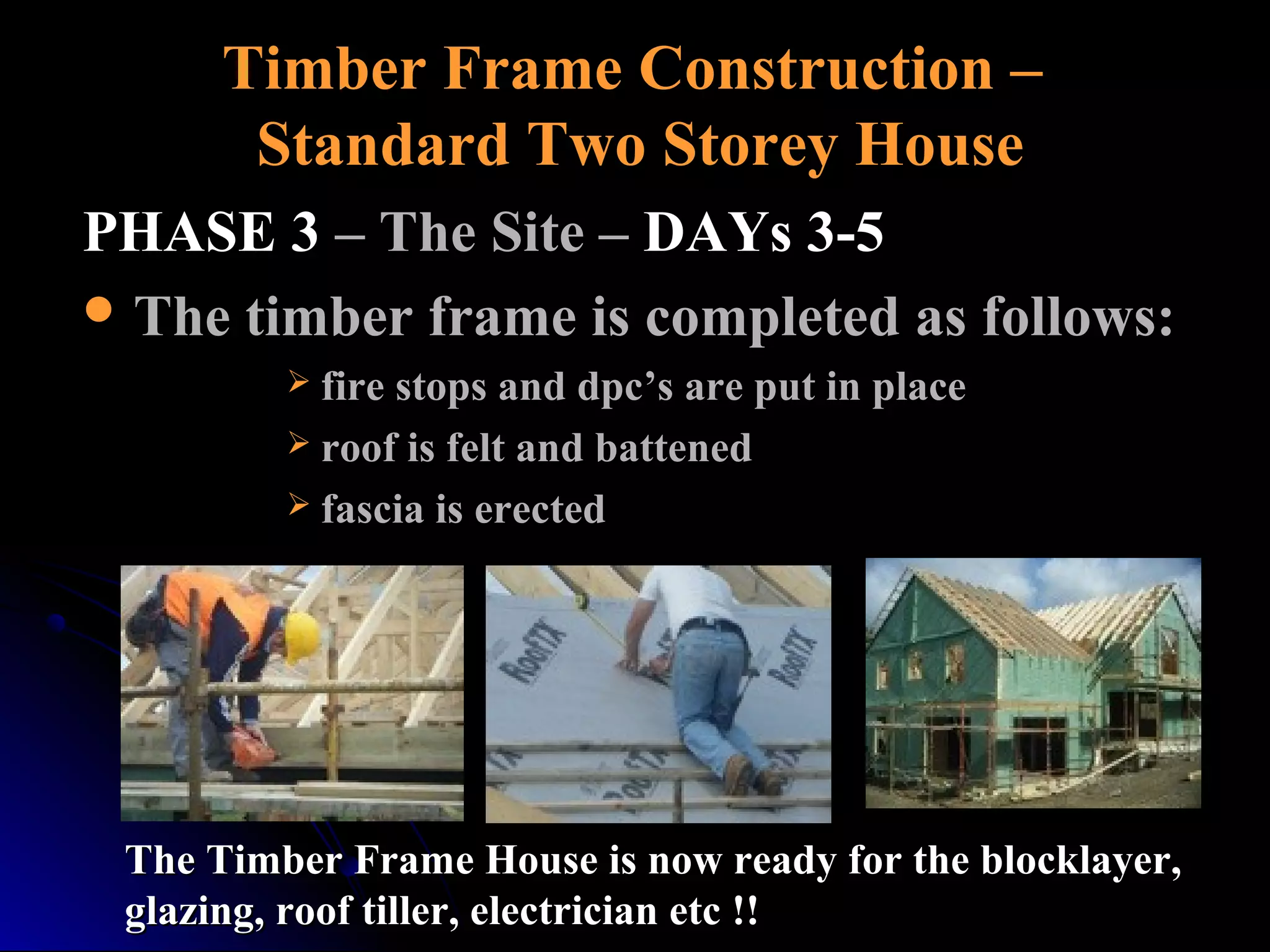Timber frame construction presentation`gr | PPT